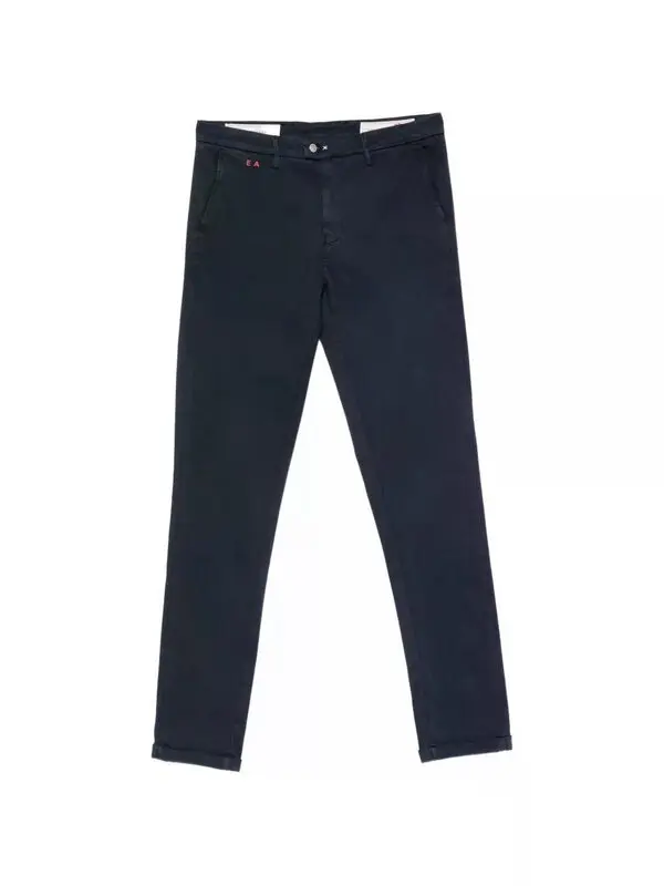 TRAMAROSSA Luis Logo-detail Trousers - Blue
