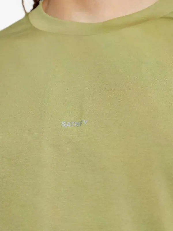 Satisfy Logo-print Crew-neck T-shirt