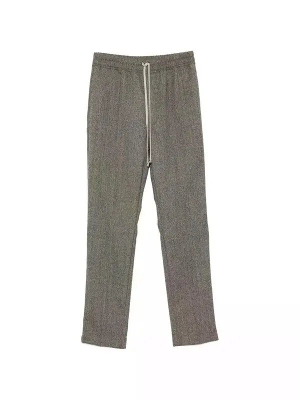 Rick Owens Drawstring-waist Trousers - Grey