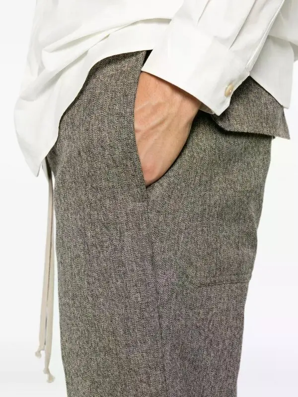 Rick Owens Drawstring-waist Trousers