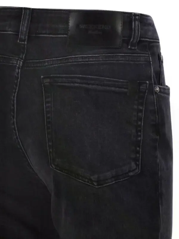 Max Mara Slim-fit Faded-effect Jeans