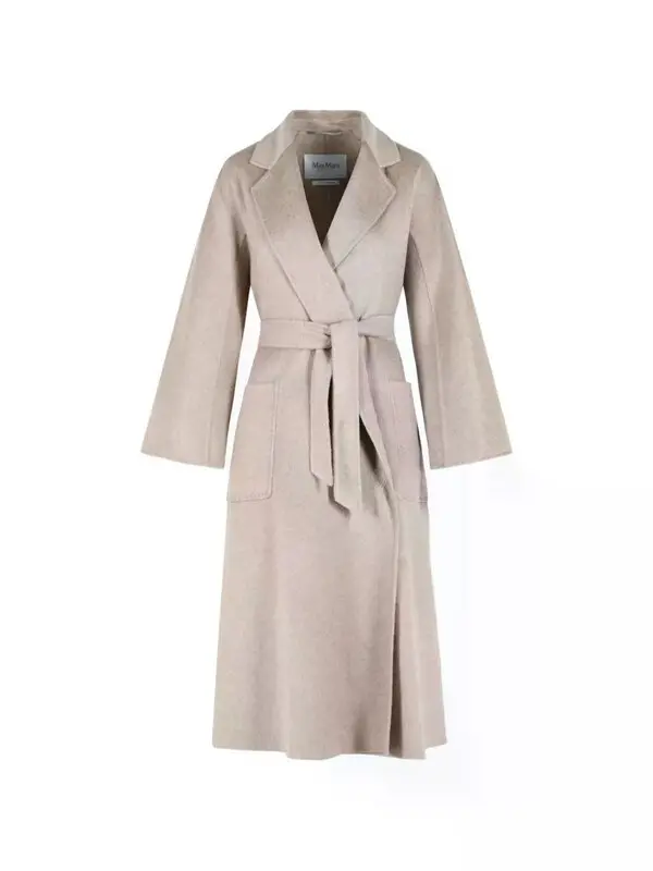 Max Mara Ludmilla Belted Coat - Neutrals