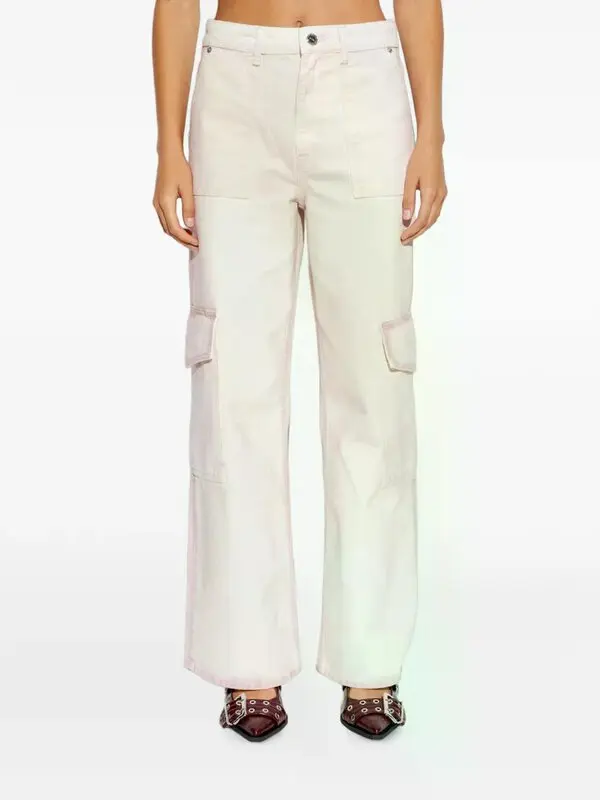 GANNI Multi-pocket Cargo Pants
