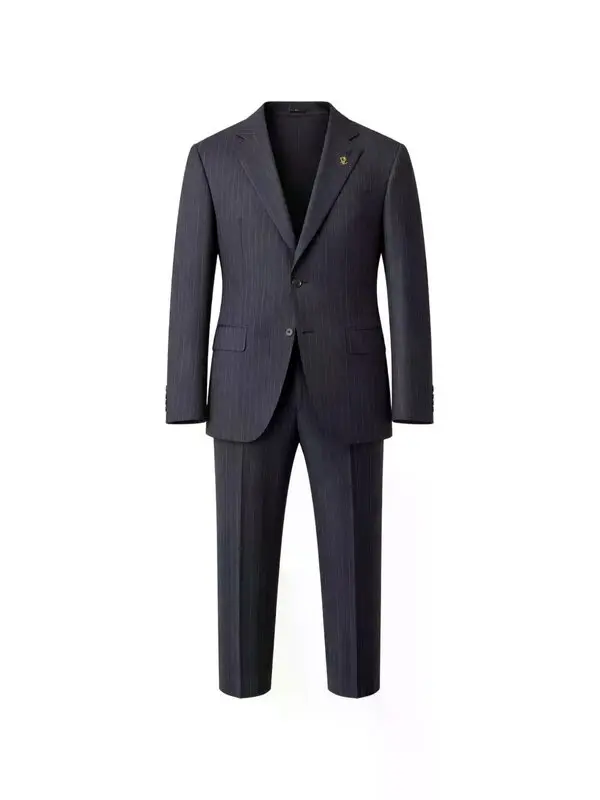 Pal Zileri Pinstripe-pattern Suit - Blue