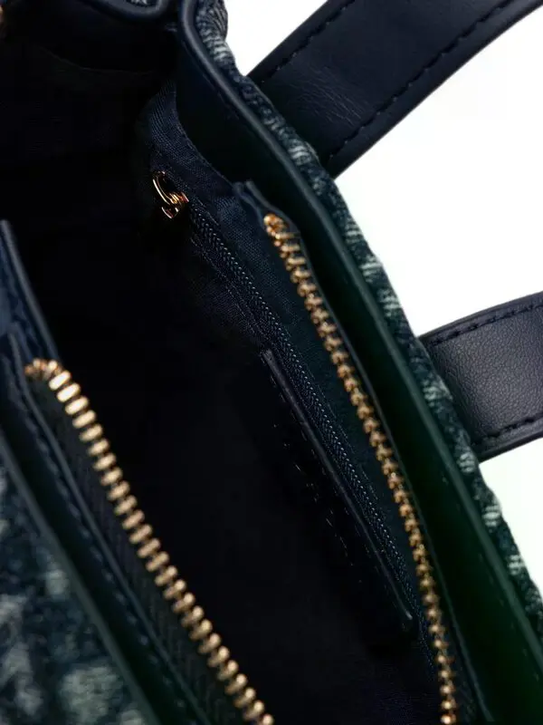 MORGAN Quilted Logo-plaque Tote Bag