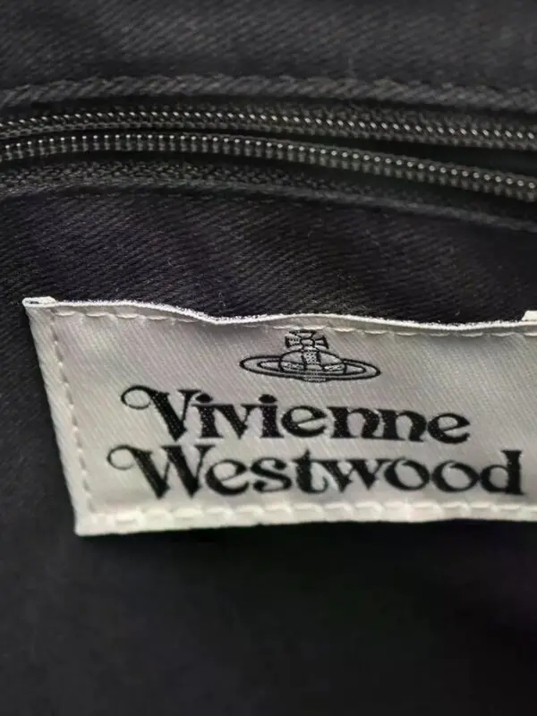 VIVIENNE WESTWOOD 2020s Orb Leather Shoulder Bag
