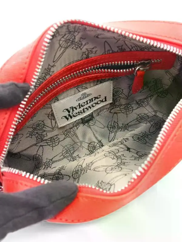 VIVIENNE WESTWOOD 2020s Orb Camera Leather Shoulder Bag