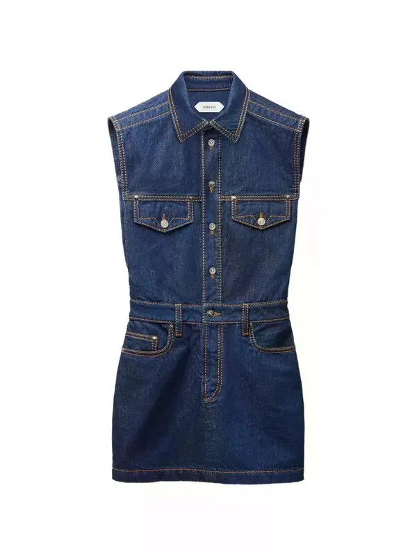 Versace Denim Mini Dress