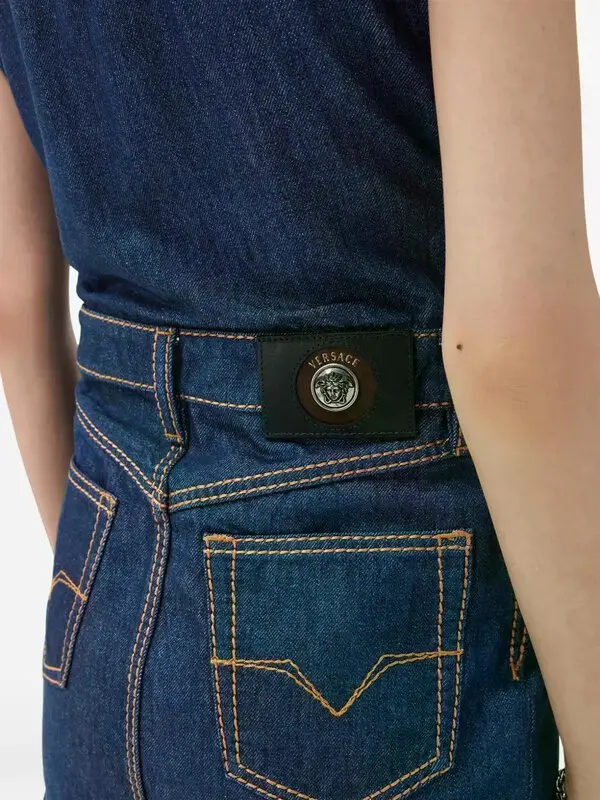 Versace Denim Mini Dress