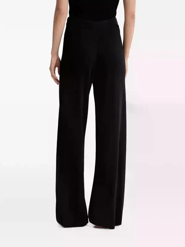 Guess Wide-leg Track Pants With Logo Embroidery