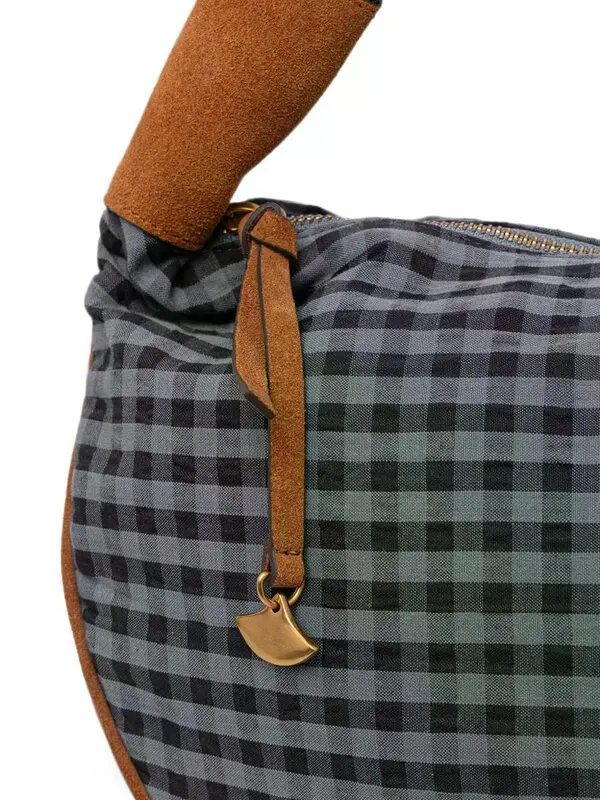 SESSUN Mini Lango Gingham Check Shoulder Bag