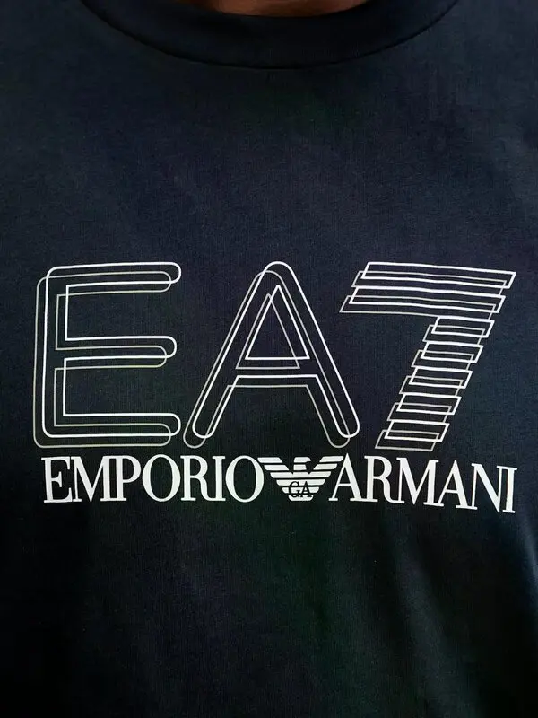 EA7 Logo-print T-shirt