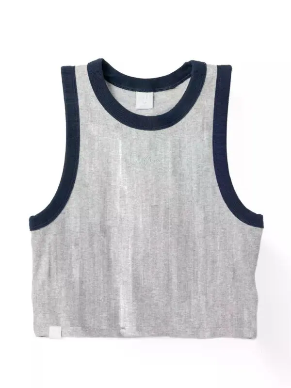AAPE BY *A BATHING APE Logo Embroidered Tank Top