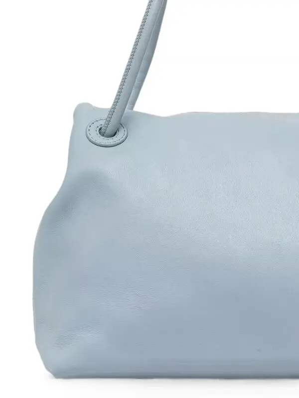 TRUSSARDI Orbita Logo-lettering Leather Tote Bag
