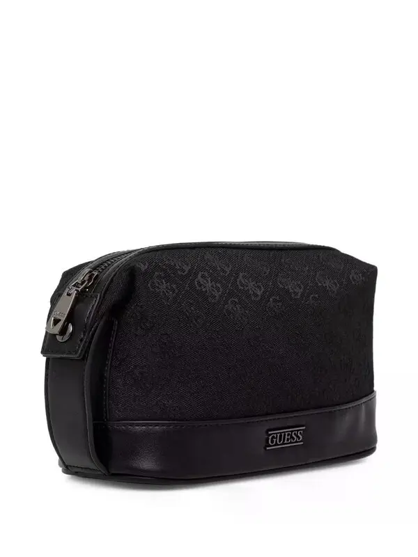 Guess Boston Monogram Print Wash Bag