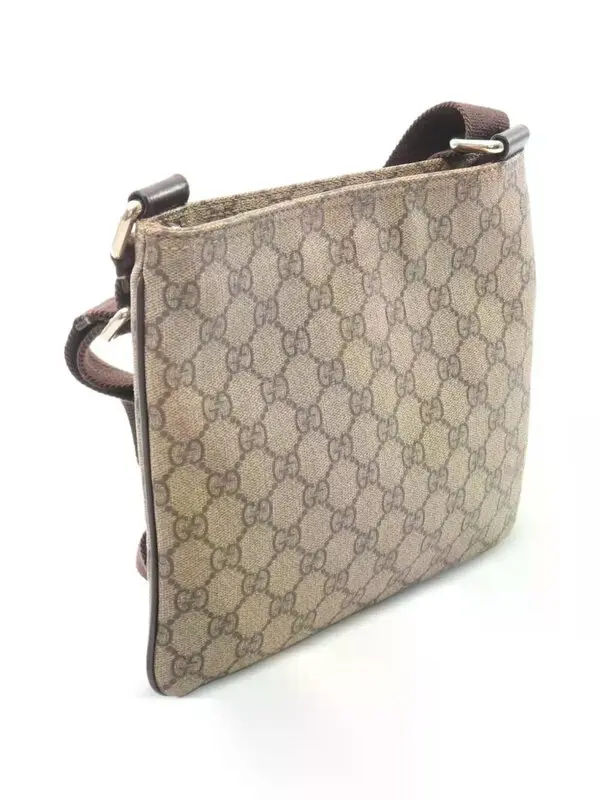 Gucci Gg Supreme Shoulder Bag - Neutrals
