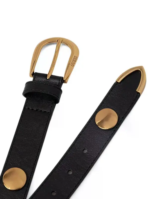 Guess Stud-embellished Leather Belt