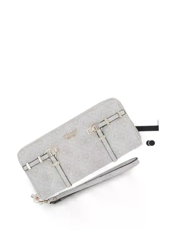Guess Monogram-print Buckled Wallet