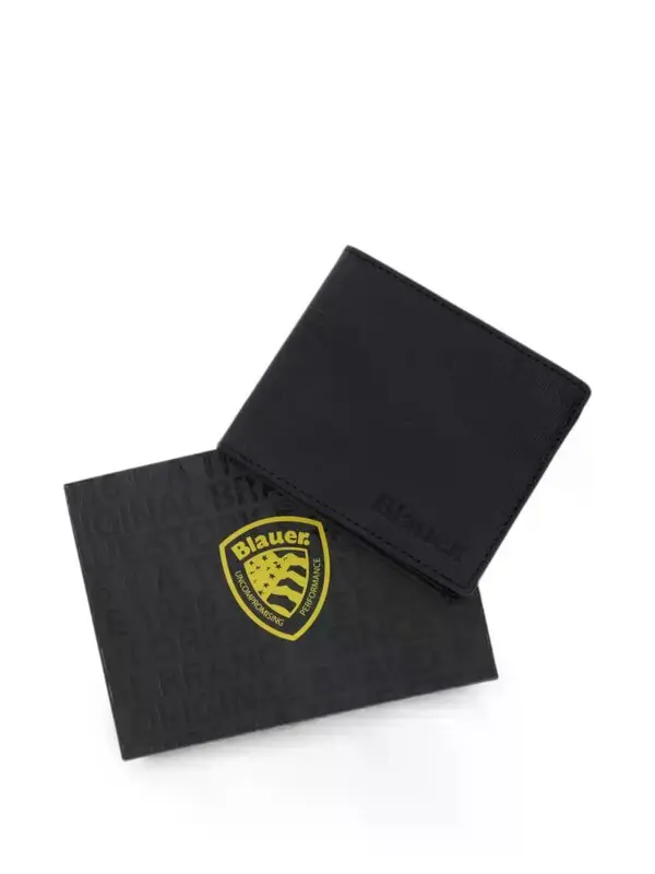 BLAUER. Leather Bi-fold Wallet
