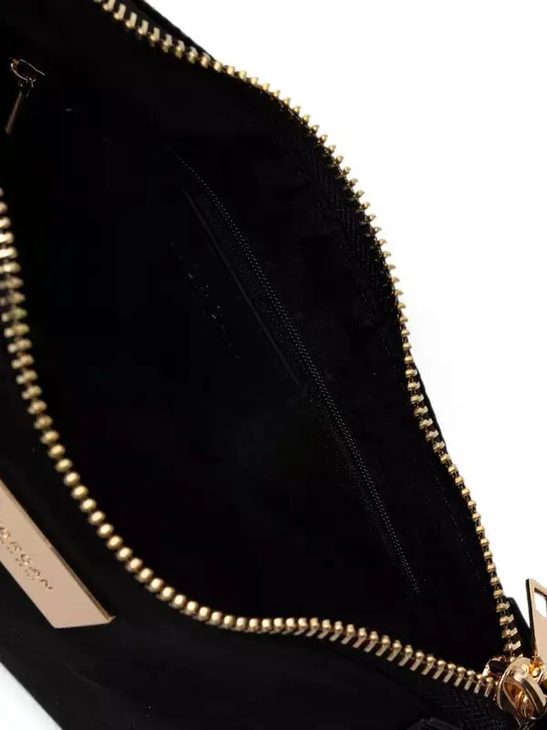 MORGAN Heart-charm Logo-plaque Shoulder Bag