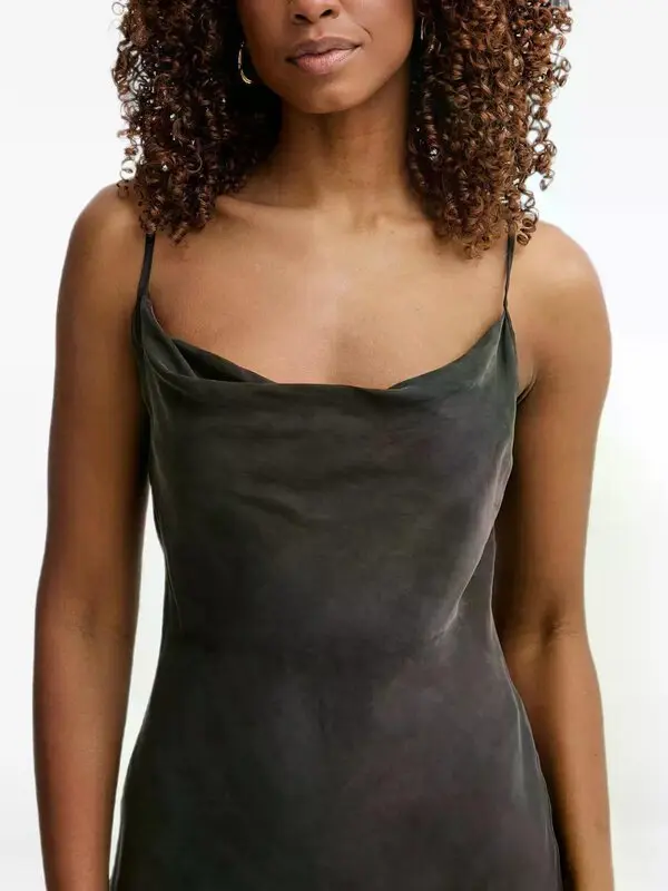 Guess Cowl-neck Midi Dress