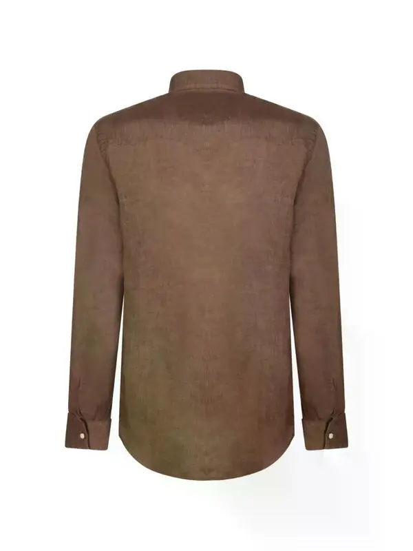 DELL'OGLIO Western-yoke Button-down Shirt