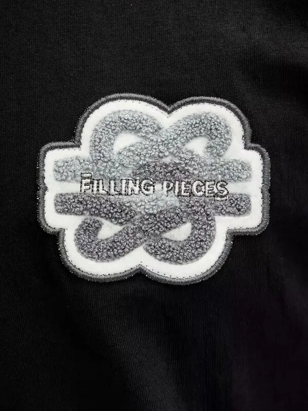 Filling Pieces Gowtu Logo-patch Crew-neck T-shirt