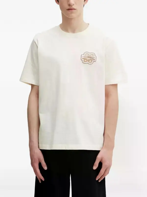 Filling Pieces Gowtu Logo-patch T-shirt