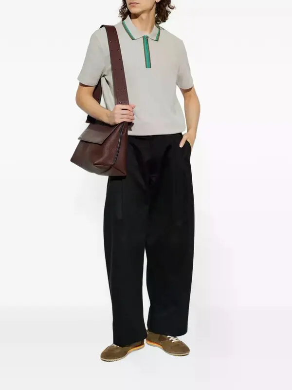 Paul Smith Zip-fastening Polo Shirt - Grey