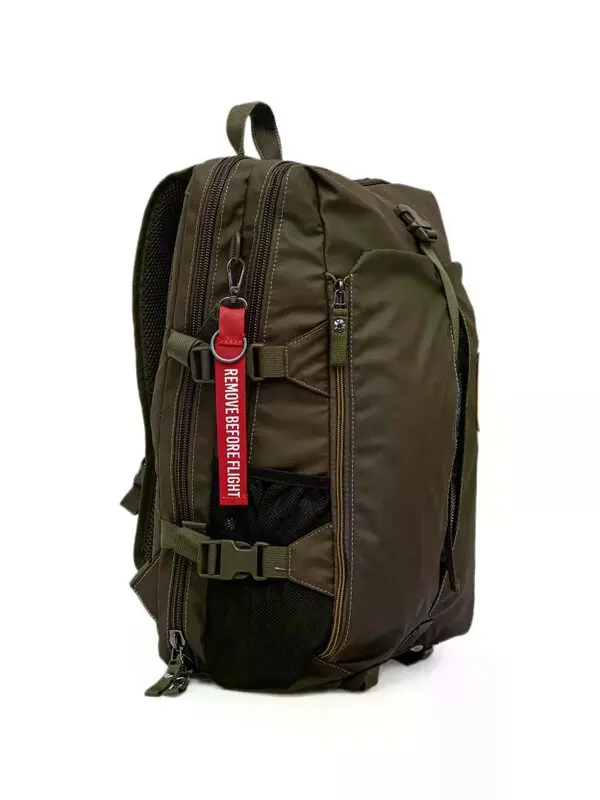 AERONAUTICA MILITARE Patch-detail Buckle-fastening Backpack