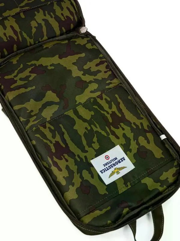 AERONAUTICA MILITARE Patch-detail Buckle-fastening Backpack