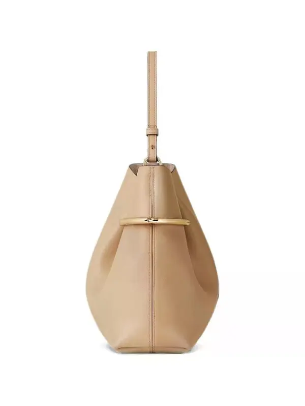 Givenchy Mini Pinch Me Leather Bucket Bag - Neutrals