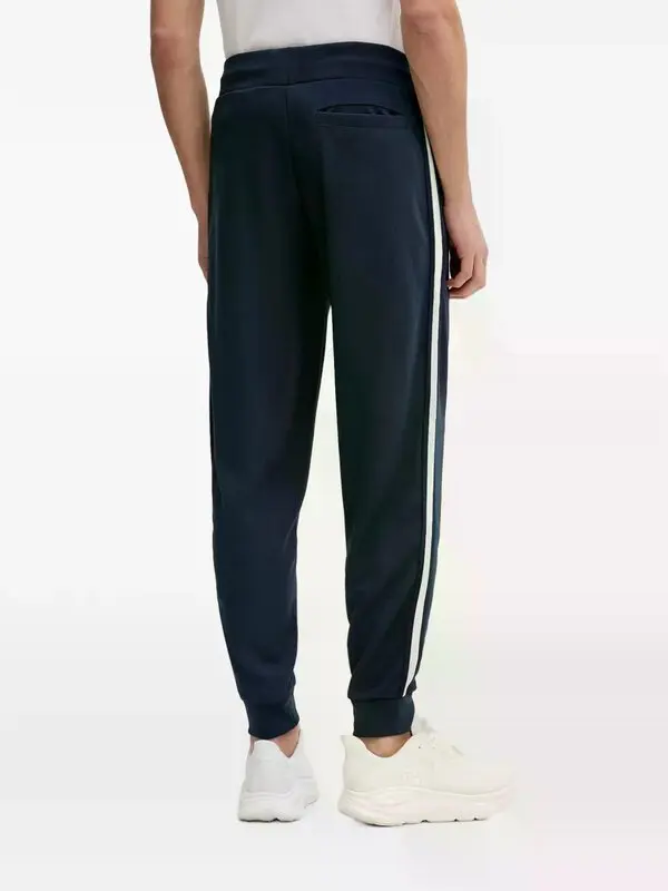 Guess Lansa Side-stripe Logo-print Track Pants