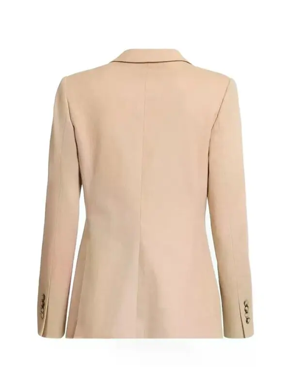 Elie Saab Double-breasted Drill Blazer