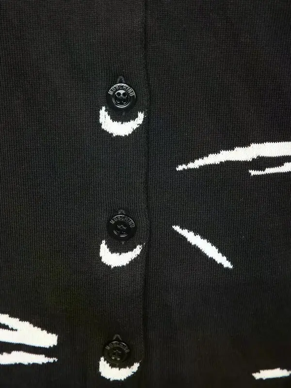 Moschino Scribble-print Cardigan