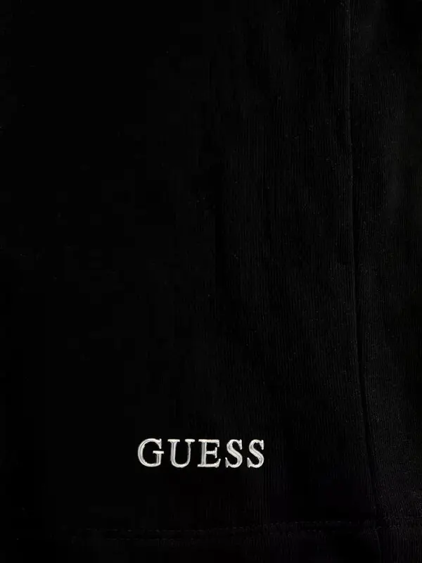 Guess Logo-plaque Drawstring Shorts