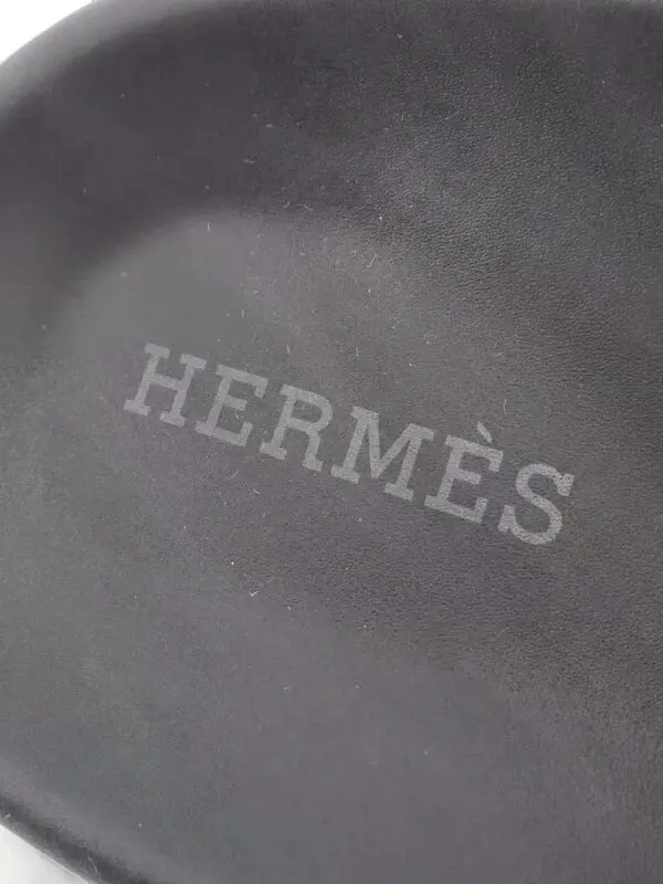 Hermès Chypre Cut-out Slide Sandals