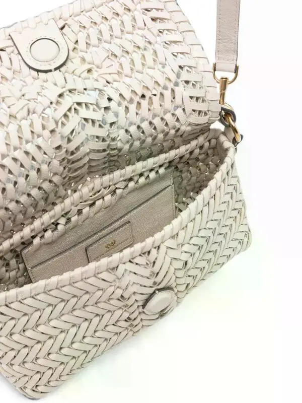 ANYA HINDMARCH Neeson Woven Leather Tote Bag