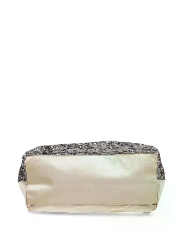FERRAGAMO Vara Bow Sequin Tote Bag