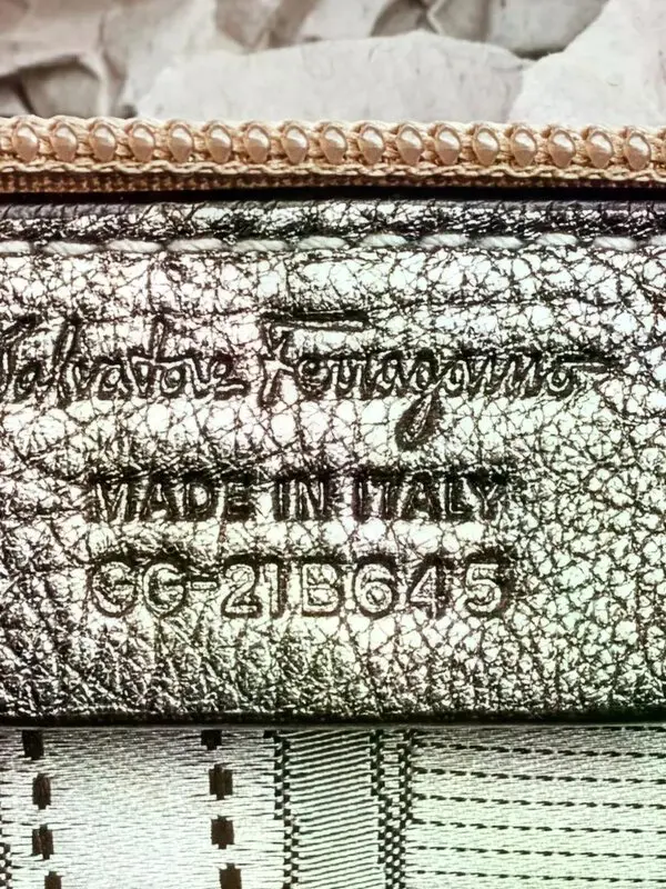 FERRAGAMO Vara Bow Sequin Tote Bag