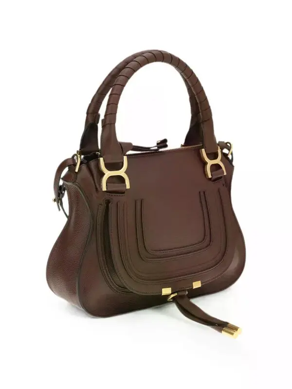 Chloé Marcie Grained Leather Shoulder Bag