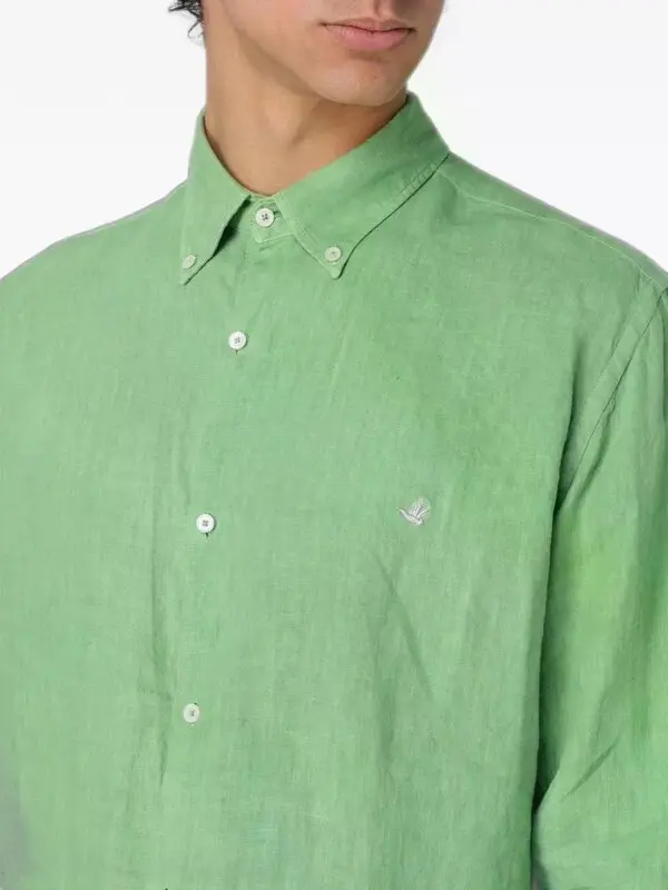 BROOKSFIELD Embroidered-logo Shirt