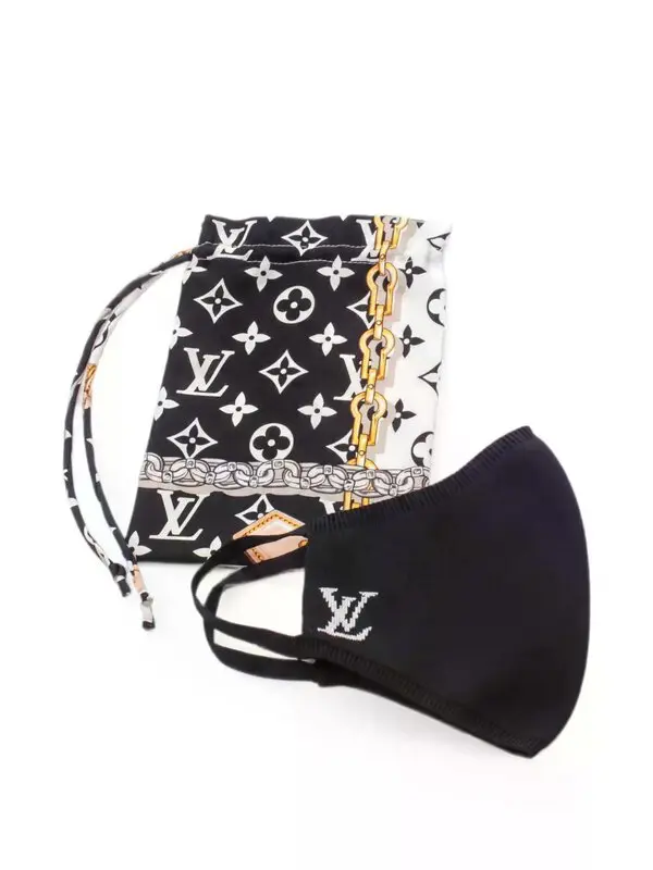 LOUIS VUITTON 2020 Logo-embroidered Face Mask