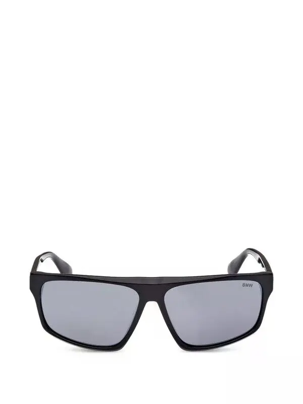 BMW EYEWEAR Navigator Rectangle-frame Sunglasses - Black