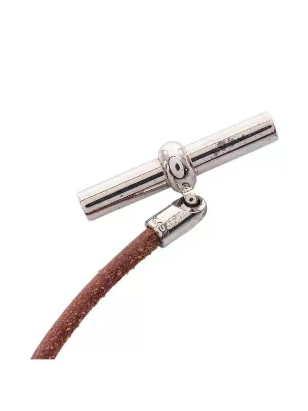 Hermès 2000s Glennan Leather Bracelet