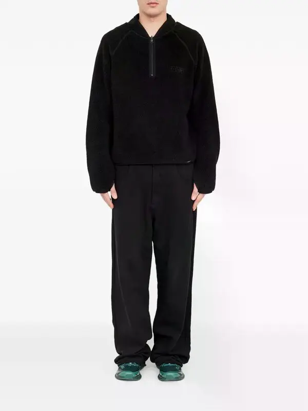 MAISON MARGIELA Reversible Teddy Fleece Sweatshirt - Black