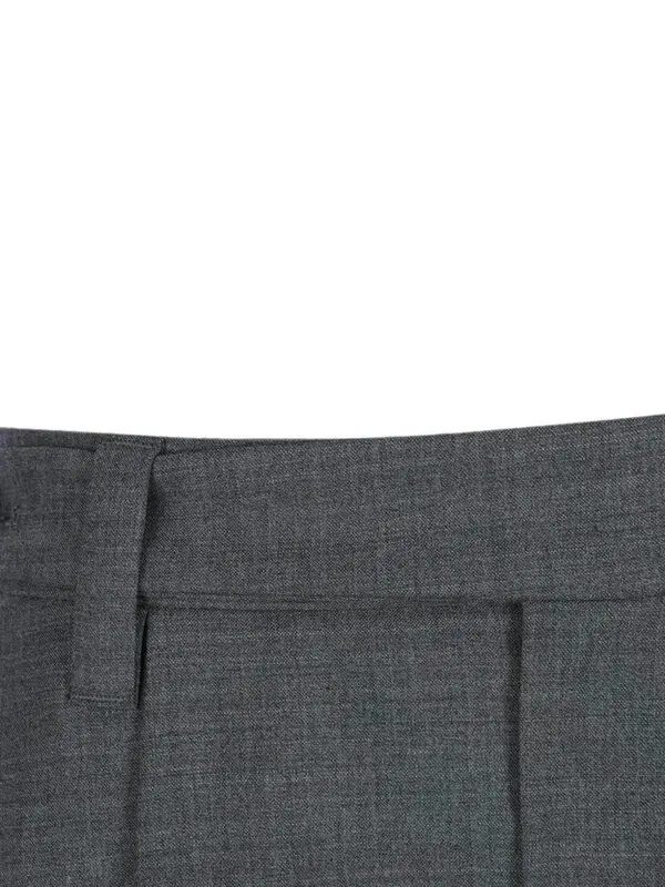 Brunello Cucinelli Pleated A-line Maxi Skirt - Grey