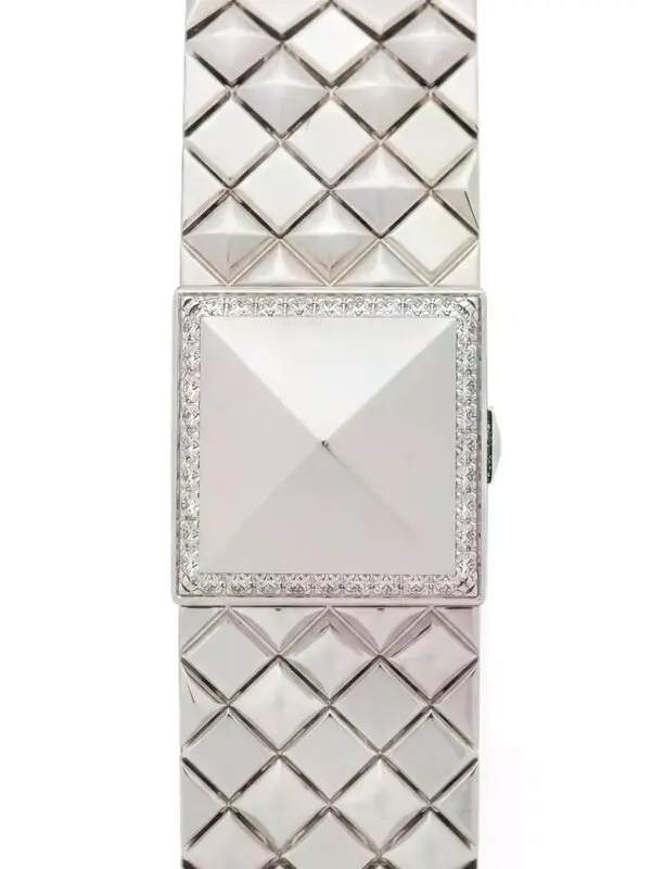 Hermès 2010s Minuit Joaillerie 15mm Watch