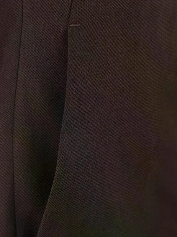 Prada Pressed Crease Straight Leg Trousers