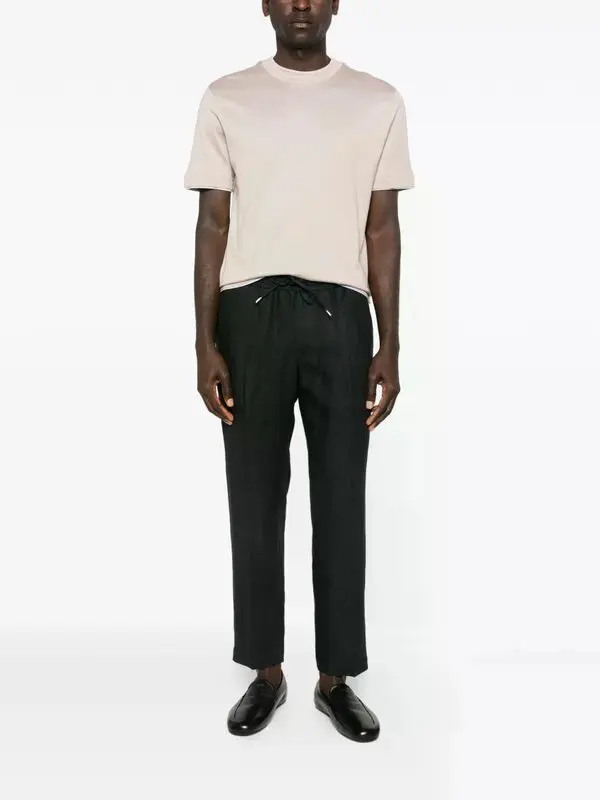 Eleventy Crewneck Trim T-shirt